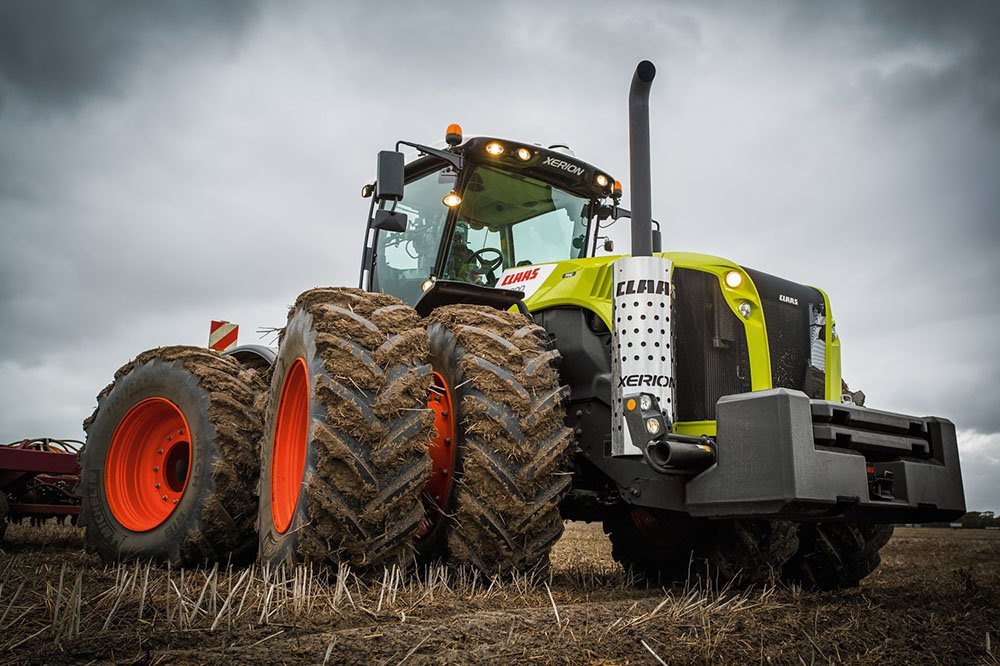 Новый мировой рекорд CLAAS Xerion 4500 — Торговый дом ШТОТЦ
